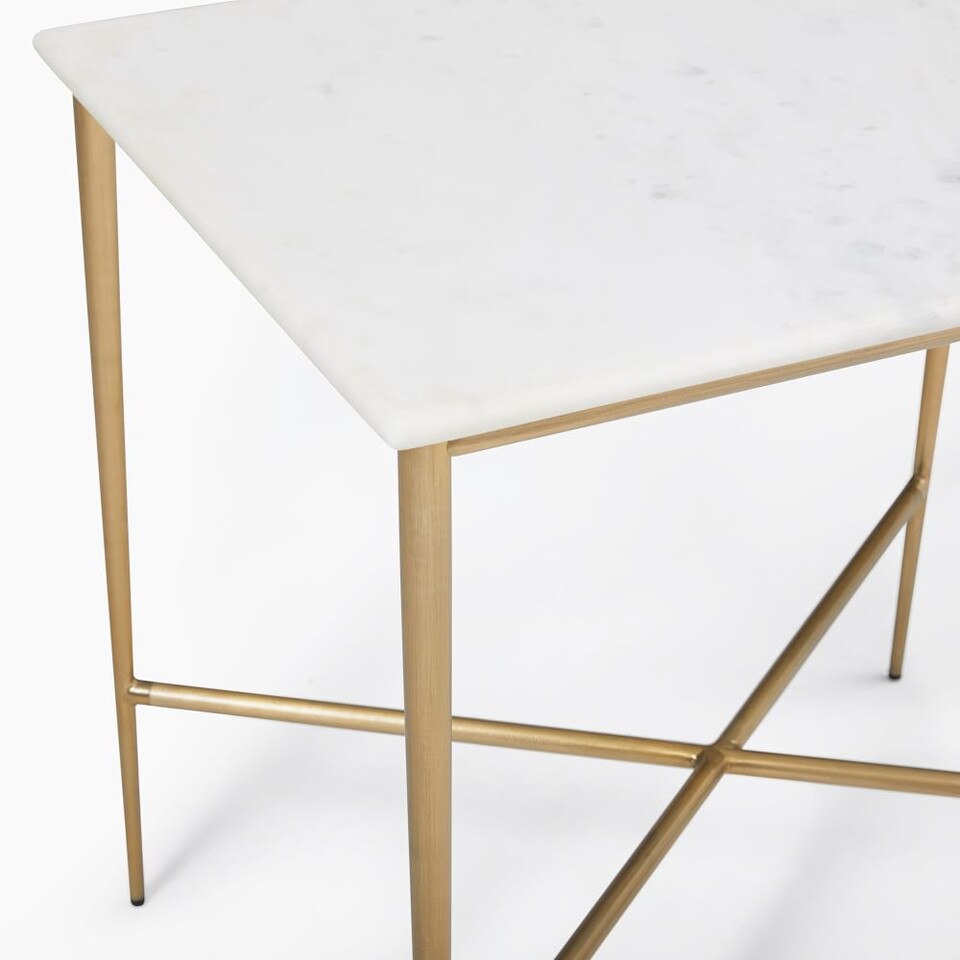 Neve Marble Side Table | West Elm UK